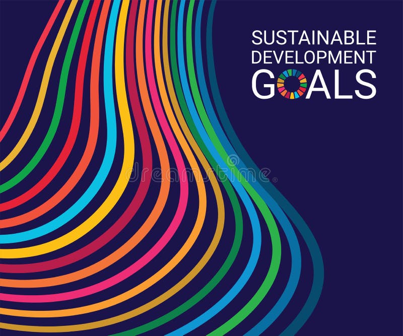 Cover. Sustainable Development Goals Colors Stock Vector - Illustration ...