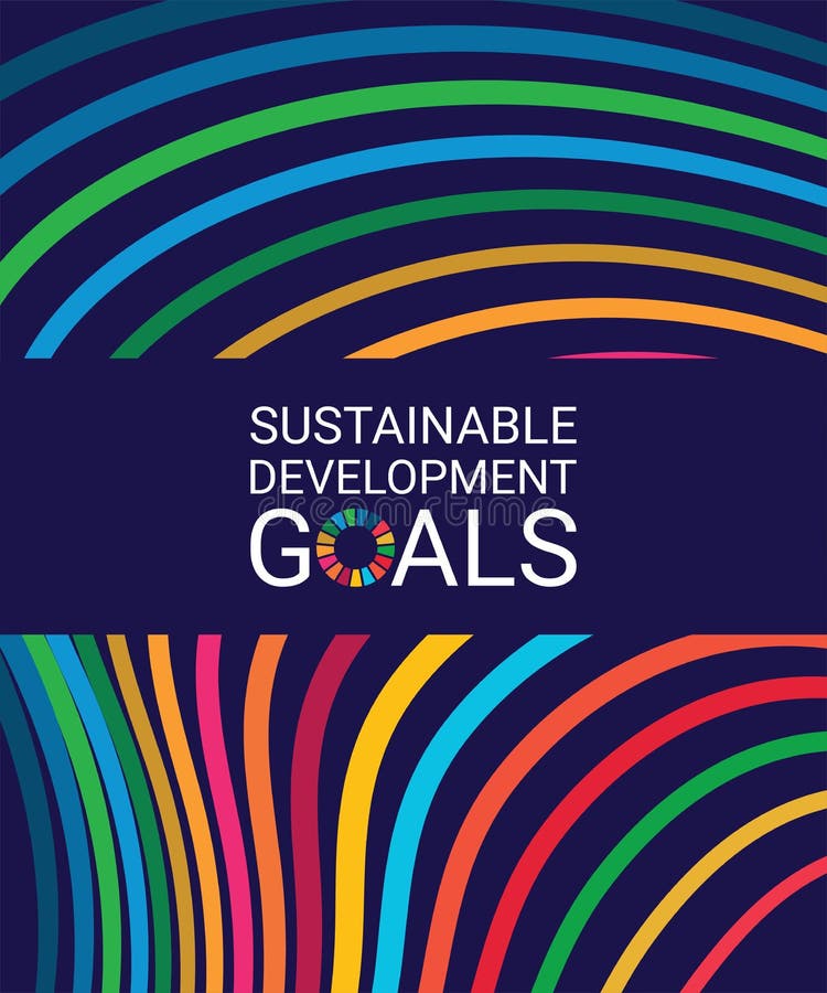 Cover. Sustainable Development Goals Colors Stock Vector - Illustration ...