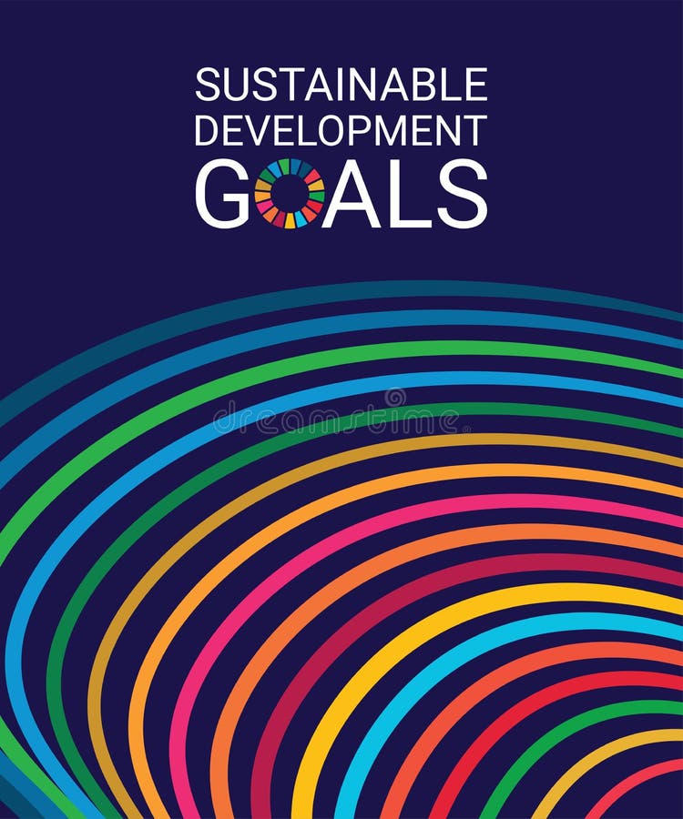 Cover. Sustainable Development Goals Colors Stock Vector - Illustration ...