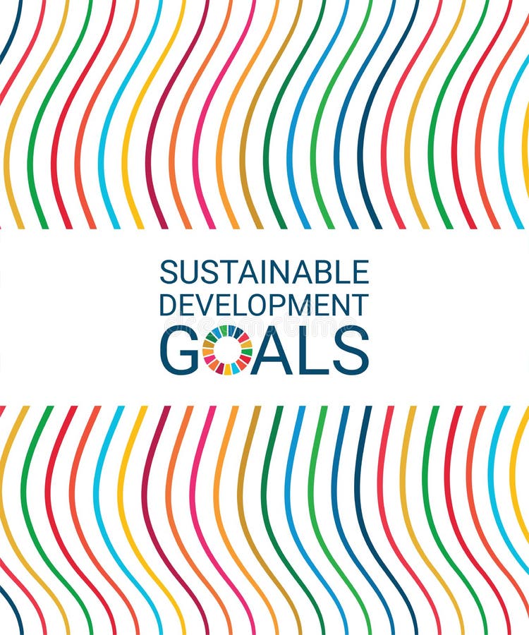 Cover. Sustainable Development Goals Colors Stock Vector - Illustration ...