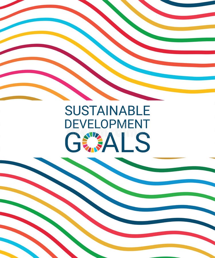 Cover. Sustainable Development Goals Colors Stock Vector - Illustration ...