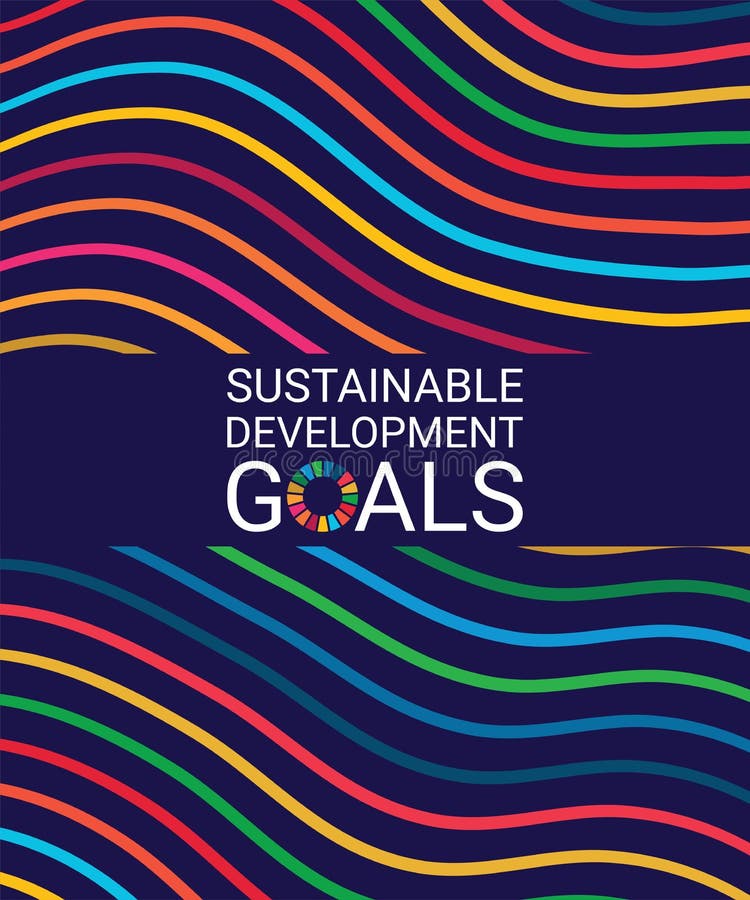 Cover. Sustainable Development Goals Colors Stock Vector - Illustration ...