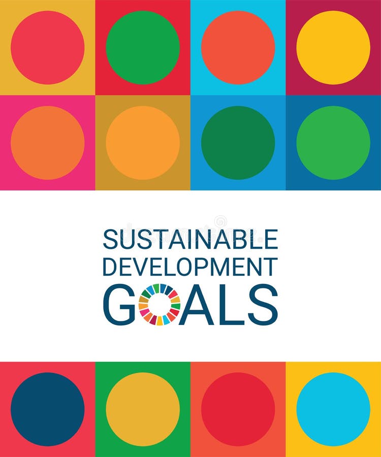 Cover. Sustainable Development Goals Colors Stock Vector - Illustration ...