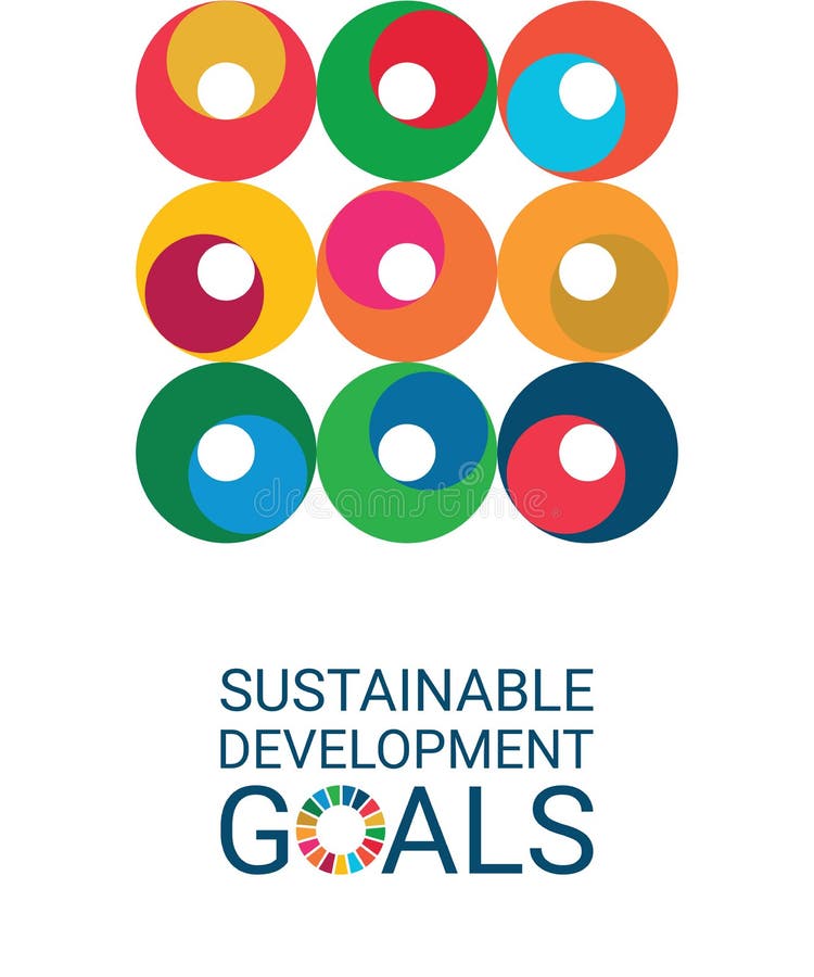 Cover. Sustainable Development Goals Colors Stock Vector - Illustration ...
