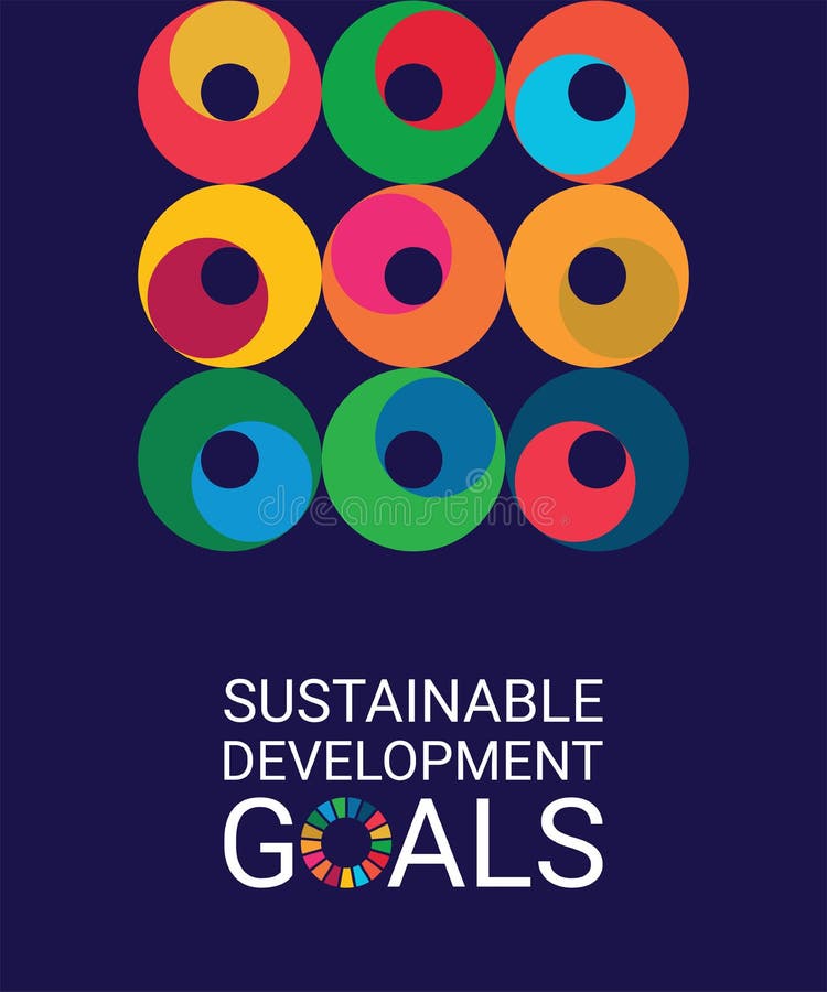 Cover. Sustainable Development Goals Colors Stock Vector - Illustration ...