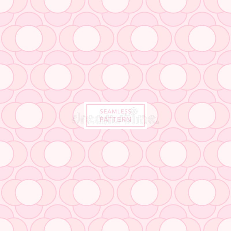 Cover Template Design with Pink Geometric Pattern Stock Vector ...