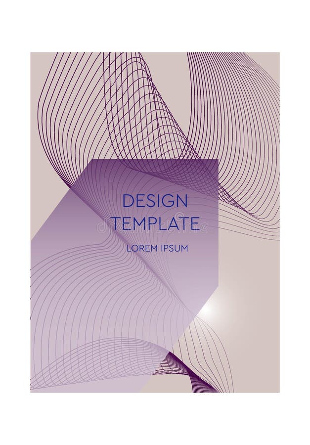 Cover Template Graphic Geometric and Glitch Elements. Desing Template ... Cover Template Graphic Geometric and Glitch Elements. Desing Template ...
