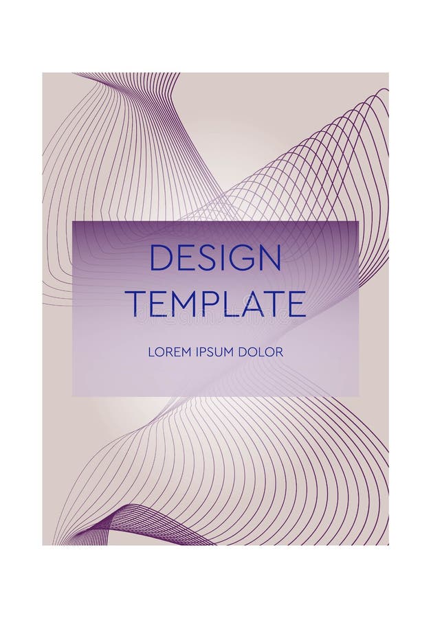 Cover Template Graphic Geometric and Glitch Elements. Desing Template ... Cover Template Graphic Geometric and Glitch Elements. Desing Template ...