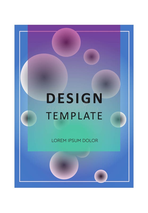 Cover Template Graphic Geometric and Glitch Elements. Desing Template ... Cover Template Graphic Geometric and Glitch Elements. Desing Template ...