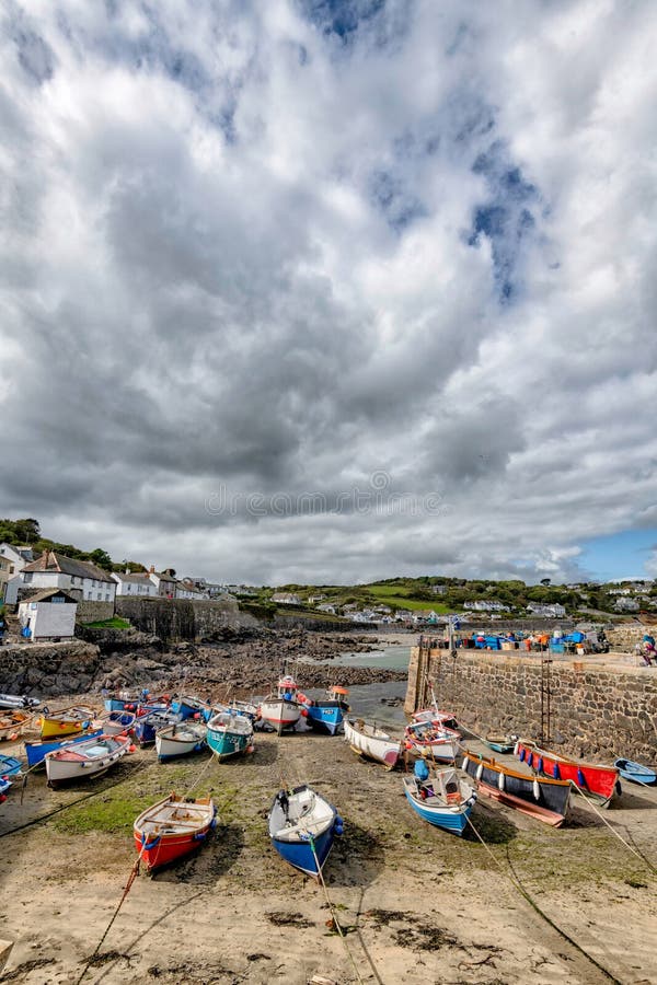 Coverack Located on the Lizard Peninsular Cornwall Editorial ...