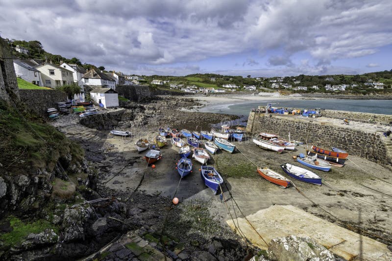 Coverack Village Cornwall on the Lizard Peninsular Editorial ...