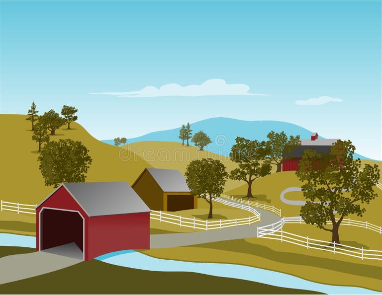 Covered Bridge Stock Illustrations – 6,460 Covered Bridge Stock ...