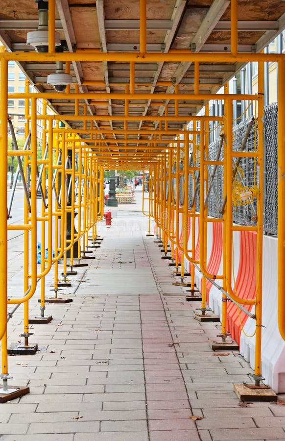 Temporary walkway stock photo. Image of wood, creek, architecture ...