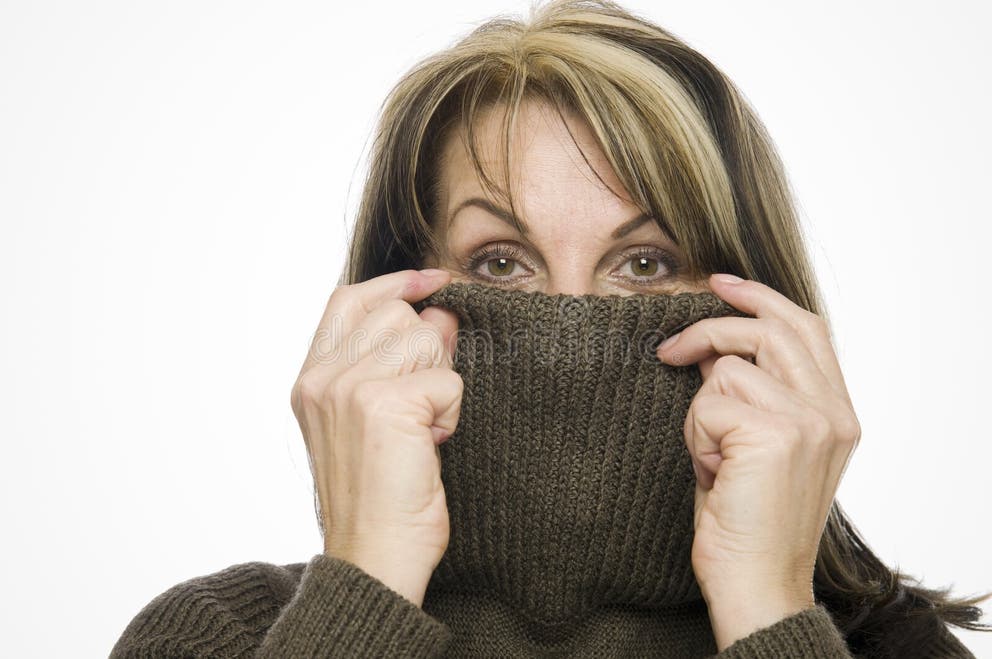 Covered face of woman stock photo. Image of white, caucasian - 29569716