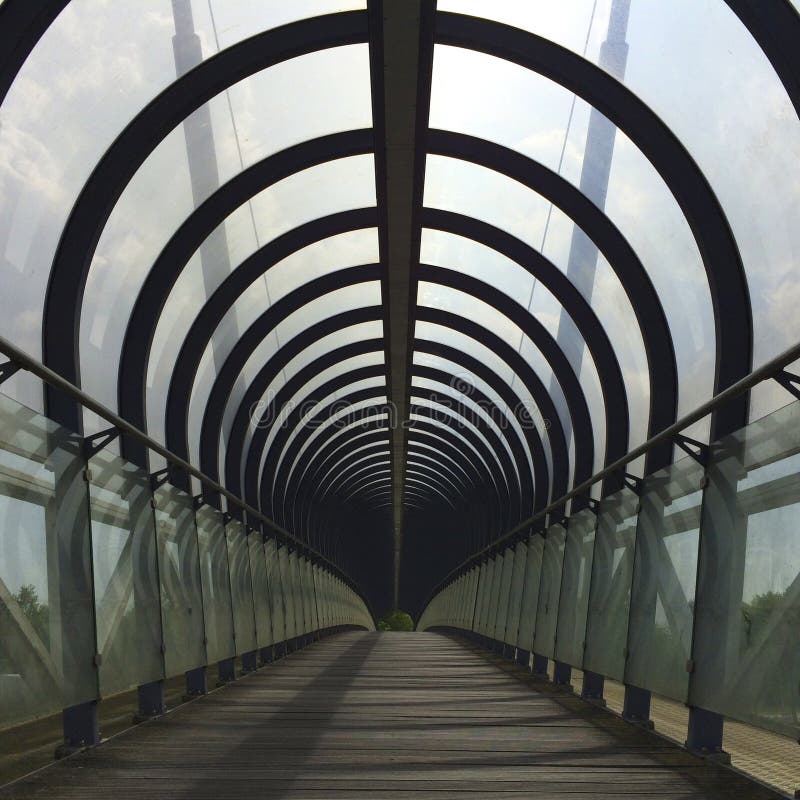 Covered footbridge stock photo. Image of architecture - 84122670