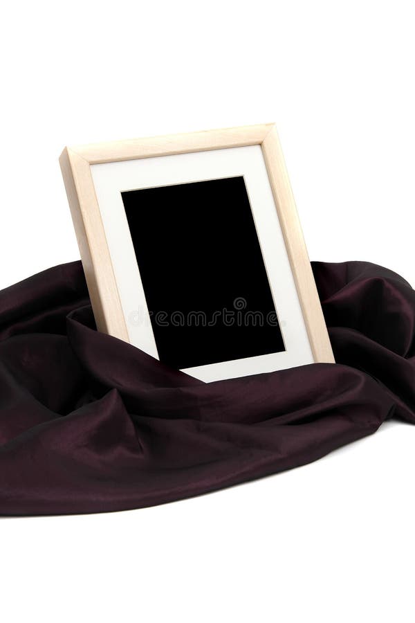 Covered picture frame stock image. Image of frame, mysterious - 21712895