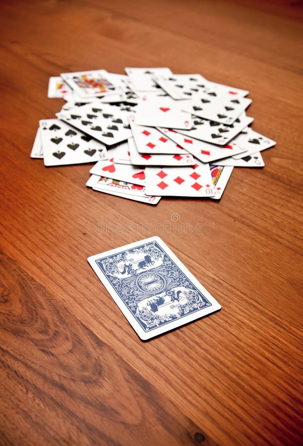 Covered playing card stock image. Image of luck, winner - 17153021