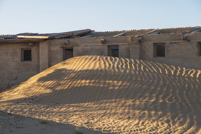 Covered by sand stock image. Image of pattern, decay - 173465447