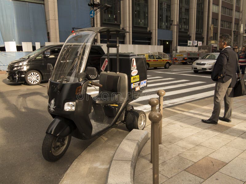 Covered scooter editorial stock image. Image of covered - 34582619