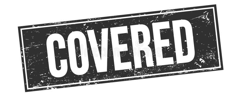 Are You Covered Text on Paper. Word are You Covered on Torn Paper Stock ...