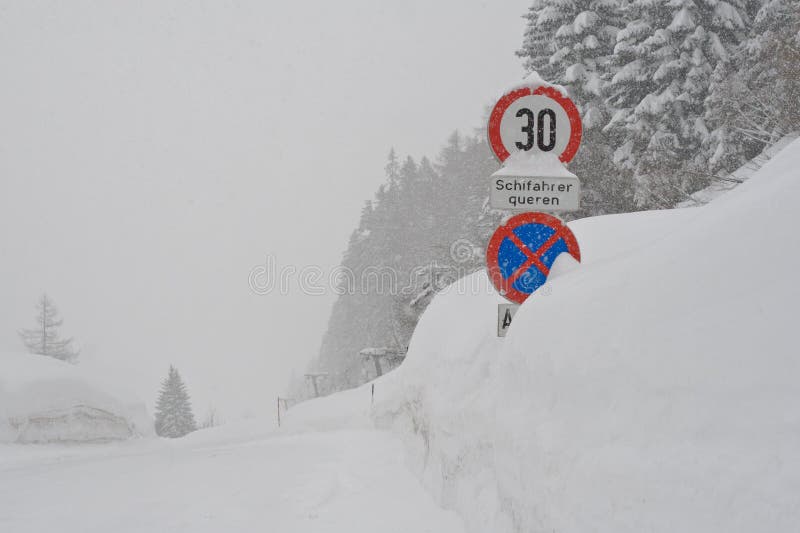 Covered traffic sign stock image. Image of highway, cold - 8378541