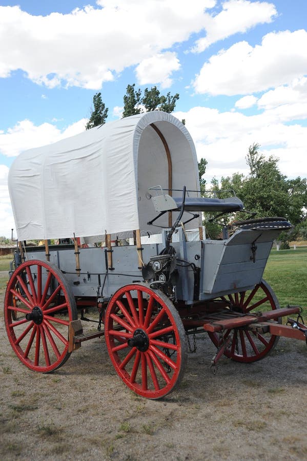 Old western covered wagon stock photo. Image of transportation - 1160122