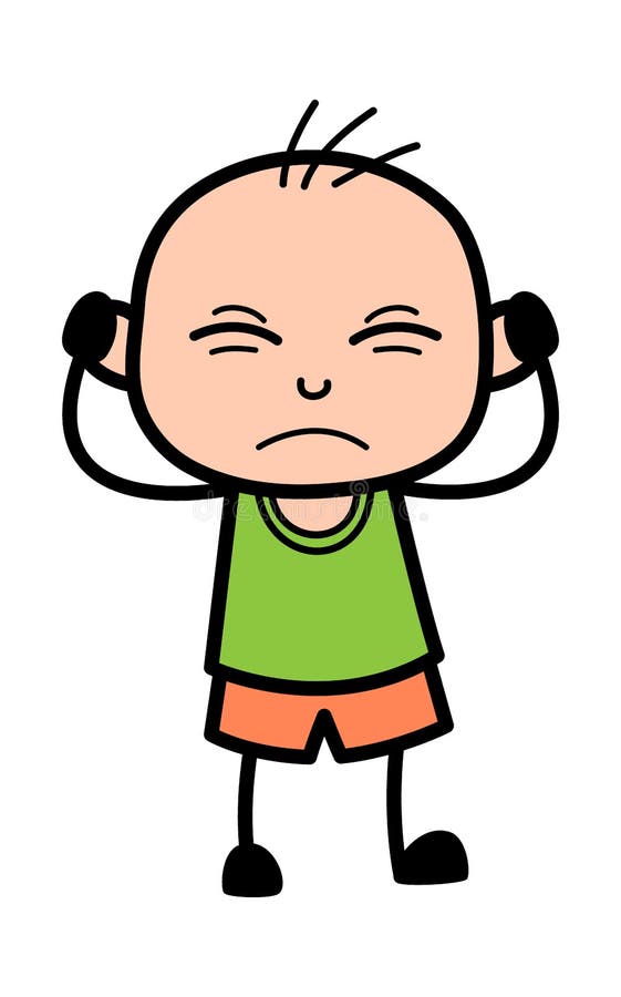 Plugging Ears Clipart