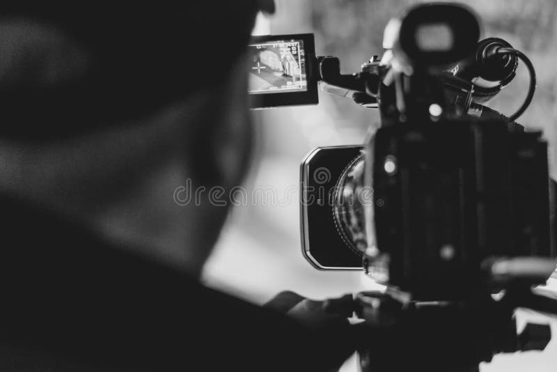 Video camera of the event stock image. Image of display - 102369325