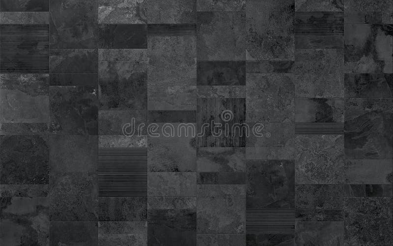Slate Natural Stone Tile, Seamless Texture Stock Photo - Image of ...