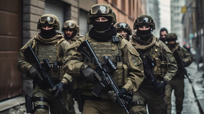 Covert Urban Operations: Armed Forces Carry Out Discreet Operations To ...