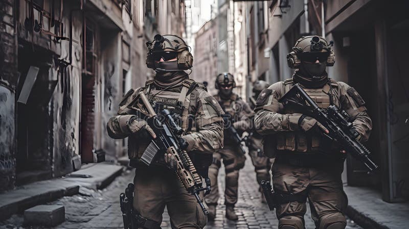 Covert Urban Operations: Armed Forces Conduct Discreet Operations To ...