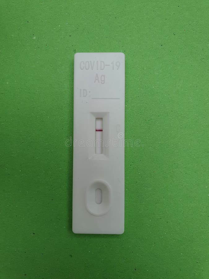 Covid 19 Antigen Rapid Test Stock Photo - Image of positive, hospital ...