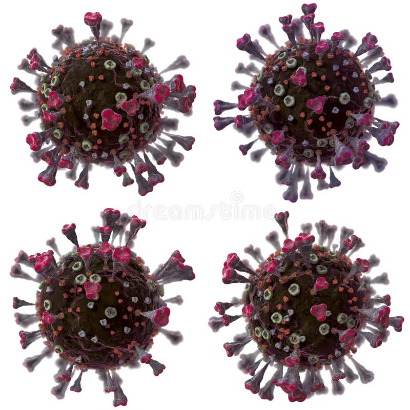 COVID - 19 COrona VIrus Sprite Sheet Texture Stock Image - Illustration ...