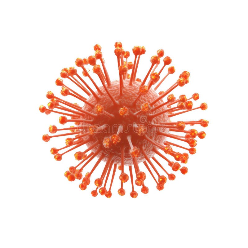 Covid-19 Coronavirus 2019-nCoV Isolated on Transparent Background Stock ...