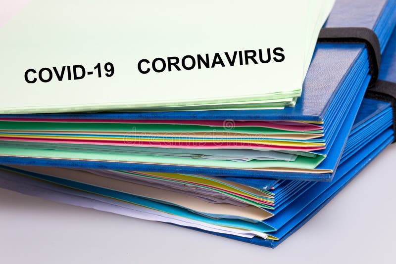 Covid-19 Coronavirus Paper File and Scientific Document of Covid 19 ...