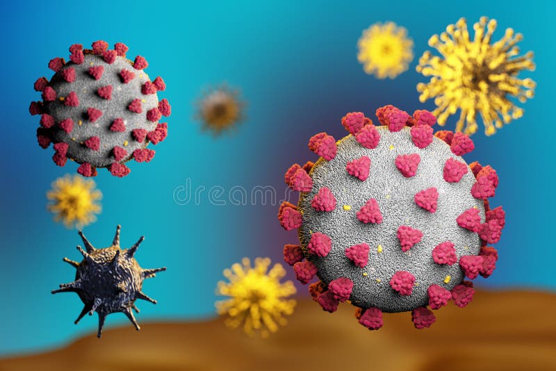 COVID-19 stock illustration. Illustration of epidemic - 181018625