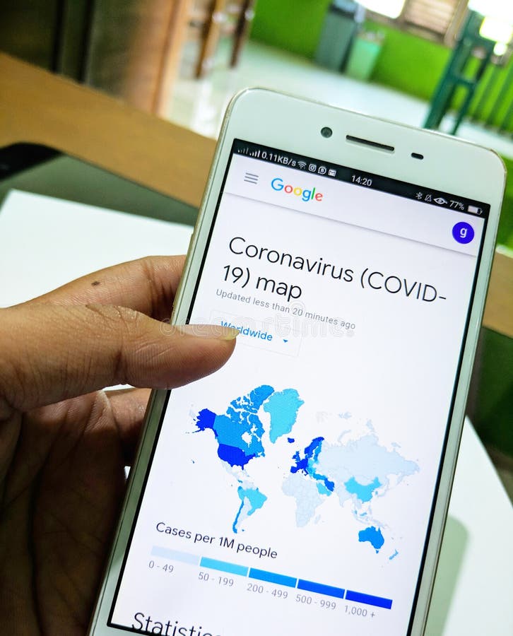 Covid-19 International Statistic from Worldometers Website Browsing ...