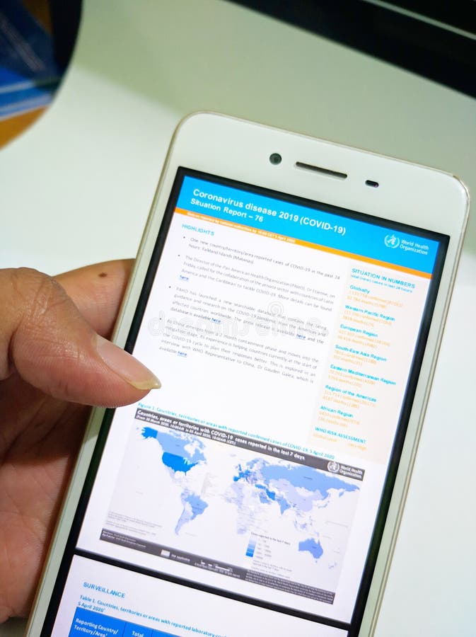 Covid-19 International Statistic from Worldometers Website Browsing ...