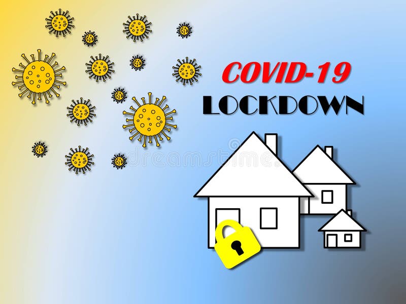 COVID-19, Movement Control Order Illustration Stock Illustration ...