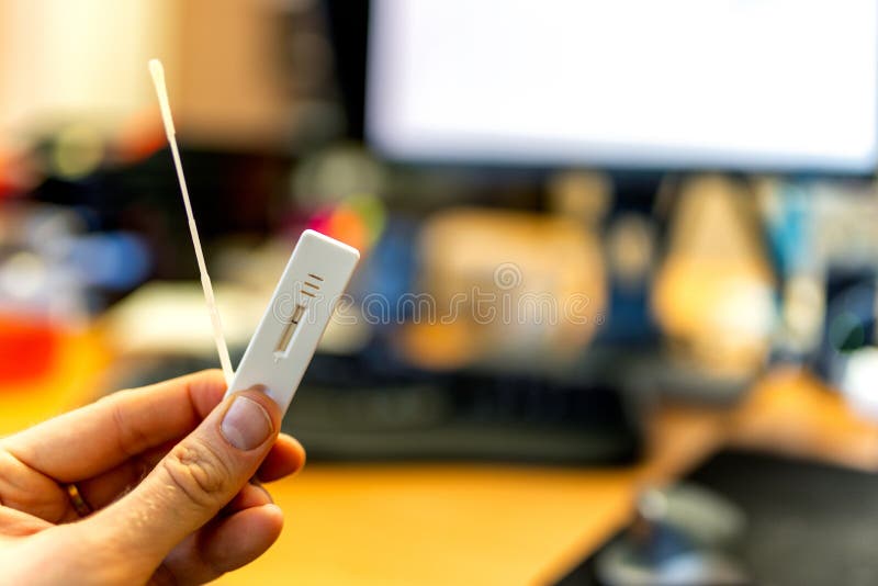 Covid-19 Rapid Antigen Test with Swab Stick. Rapid Antibodies Test Kit ...