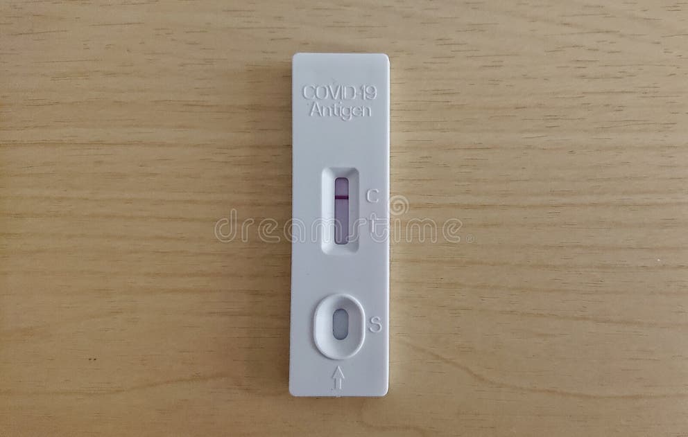 COVID 19 Self Test stock image. Image of covid19, negative - 243646439