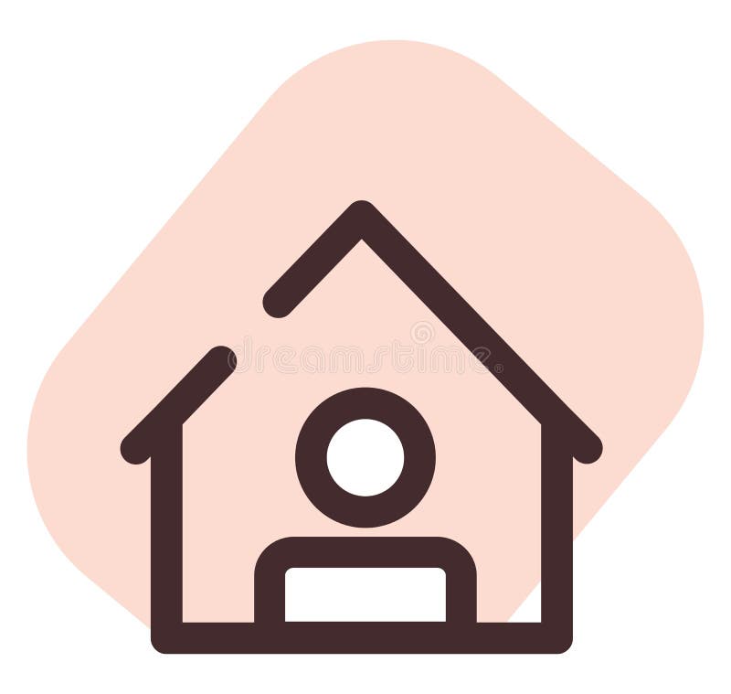 Covid 19 Stay at Home, Icon Stock Vector - Illustration of symbol ...
