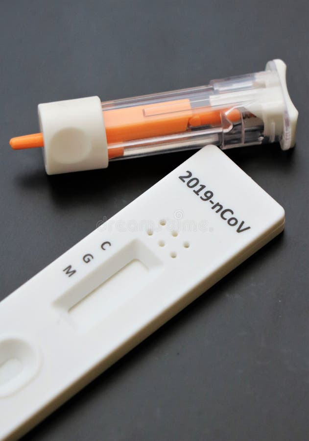COVID 19 test kit stock photo. Image of covid, coronavirus - 191424482