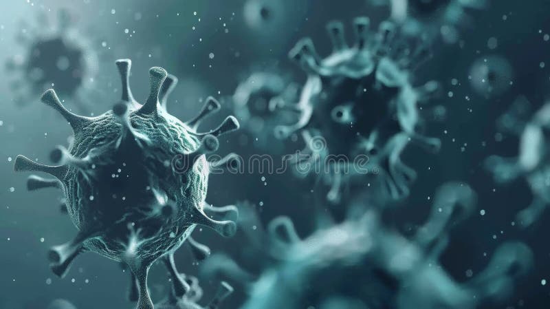 COVID-19 Under the Microscope Stock Photo - Image of coronavirus ...