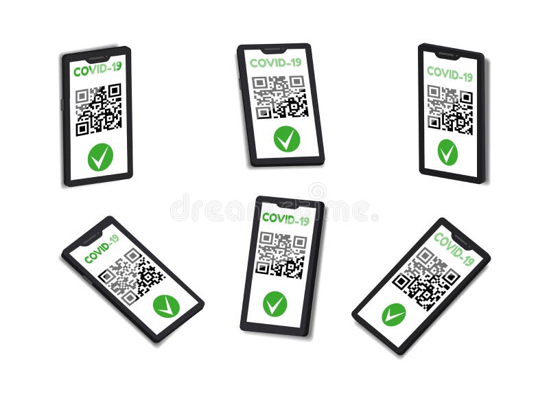 Green Pass Qr Code Stock Illustrations – 479 Green Pass Qr Code Stock ...