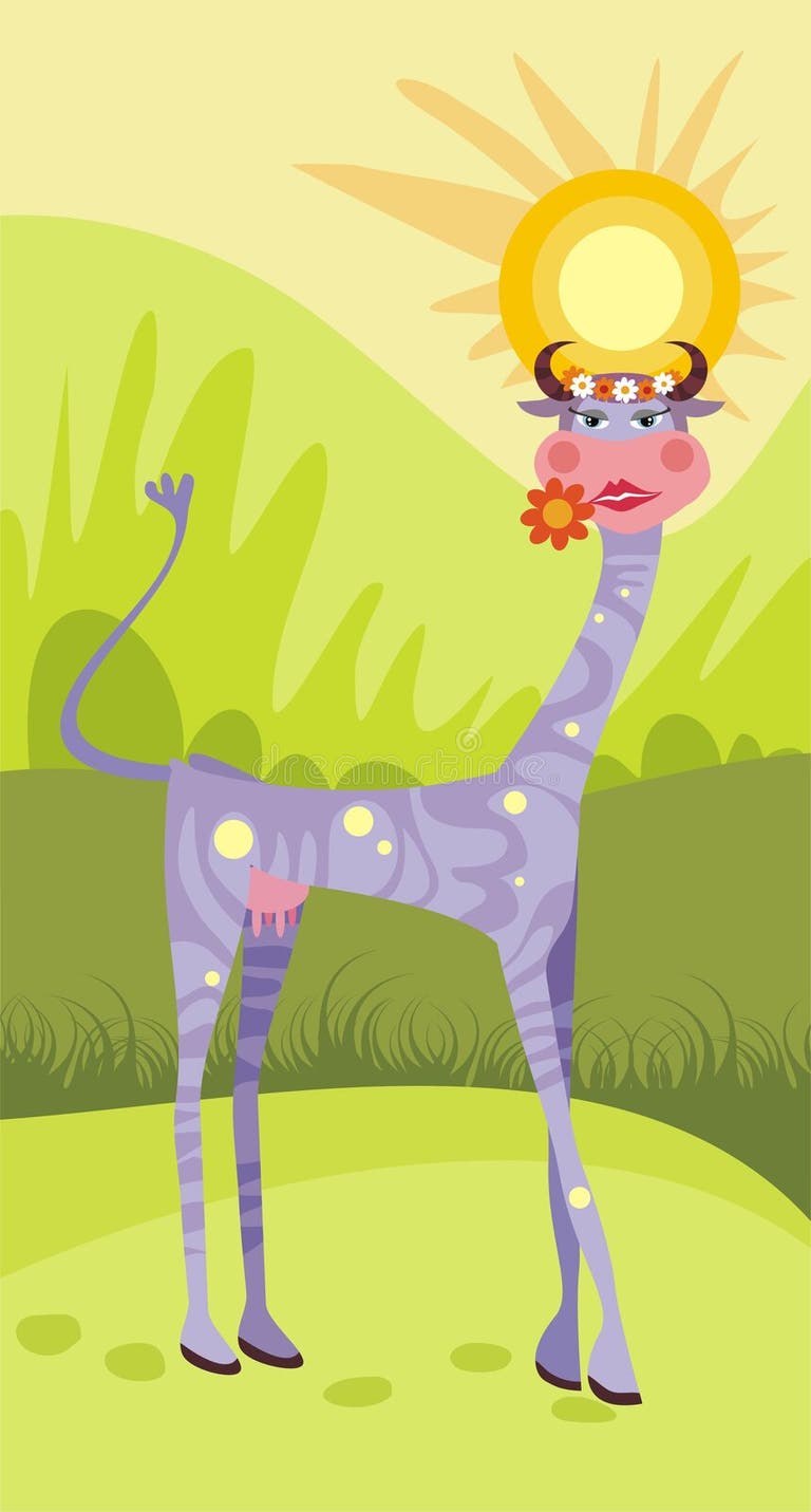 Leaf Cow Stock Illustrations – 5,827 Leaf Cow Stock Illustrations ...