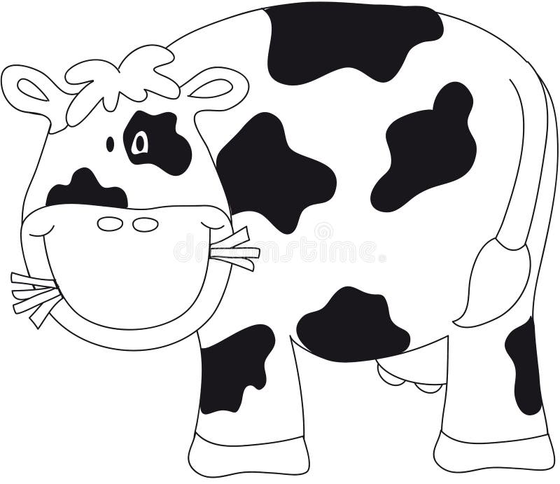 Outline Cow Stock Illustrations – 31,636 Outline Cow Stock ...