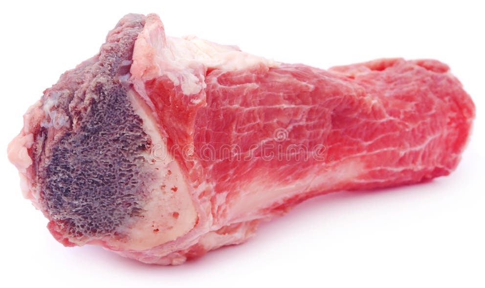 Cow bone stock image. Image of beef, meaty, marrow, close - 78663139