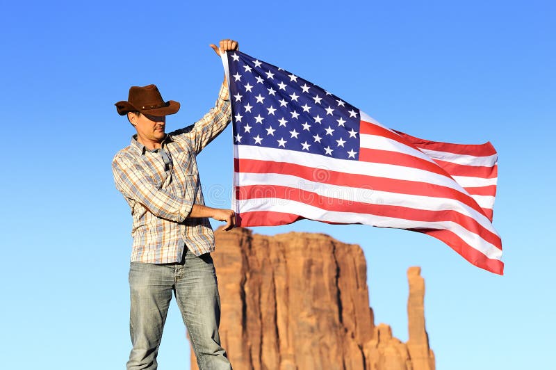 Cow boy spirit stock image. Image of dust, patriot, caucasian - 27451733