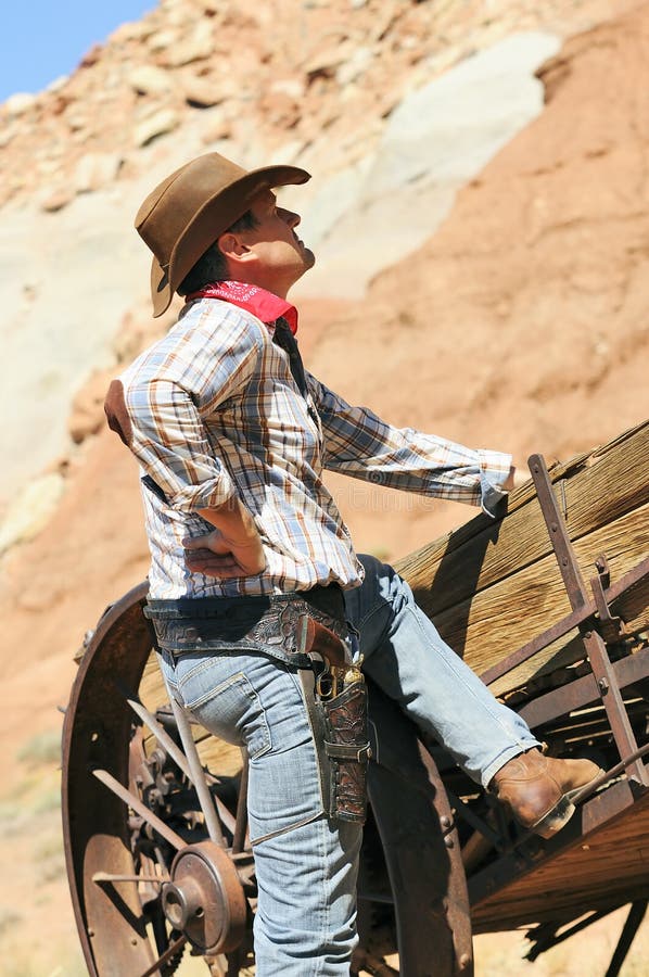 Cow boy spirit stock photo. Image of film, caucasian - 28484808